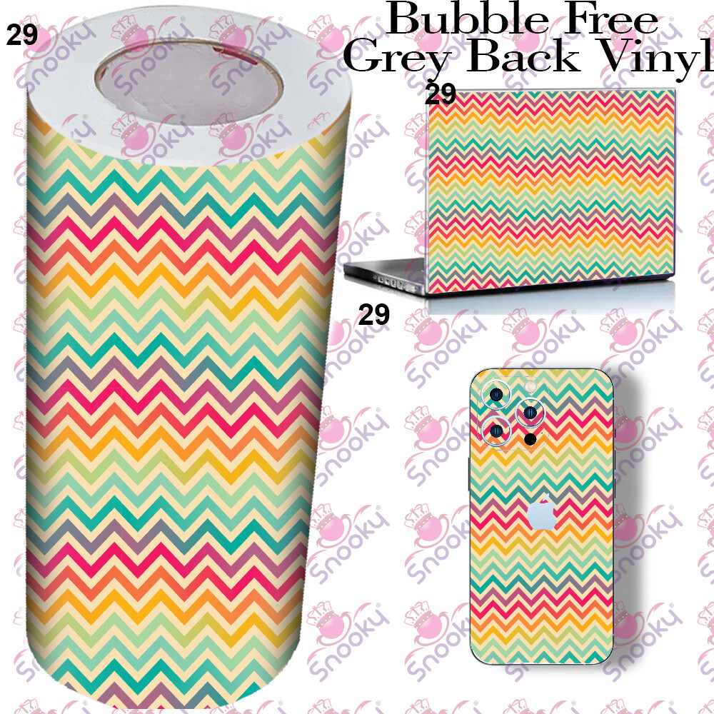 Wavy Stripes Wrapping Skin Roll