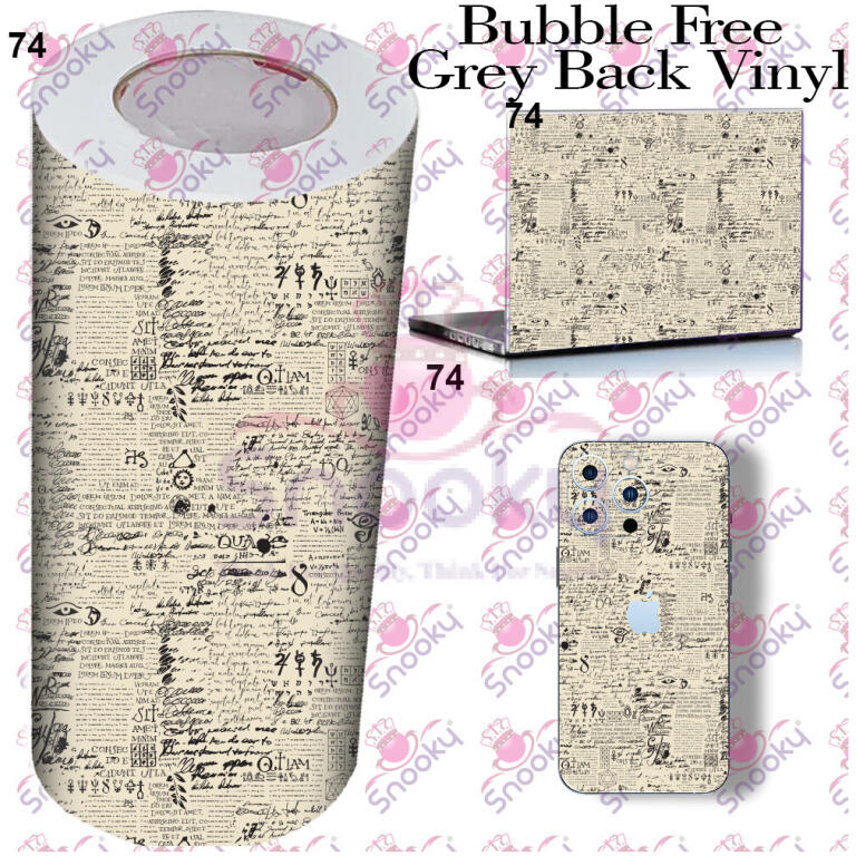 Snooky - Mobile Skin Printed Rolls | Mobile Skin Wrap Roll