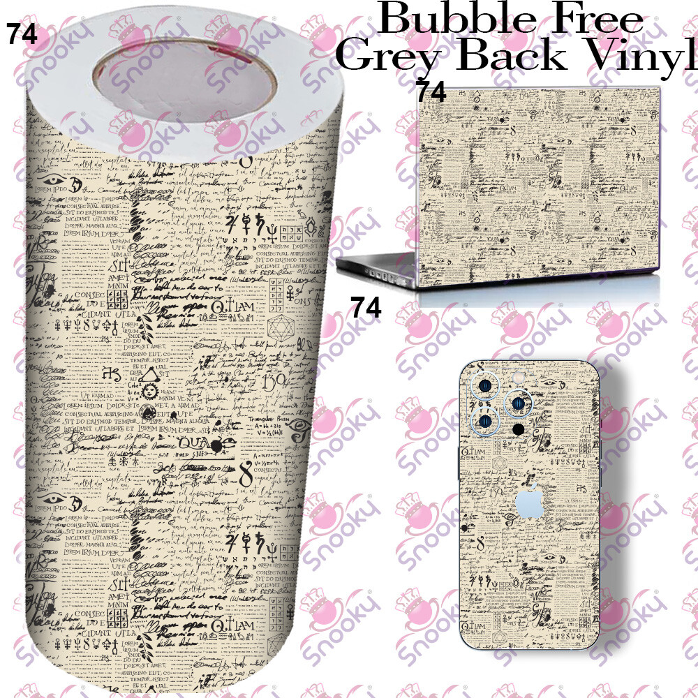 Ancient Printed Wrapping Skin Roll