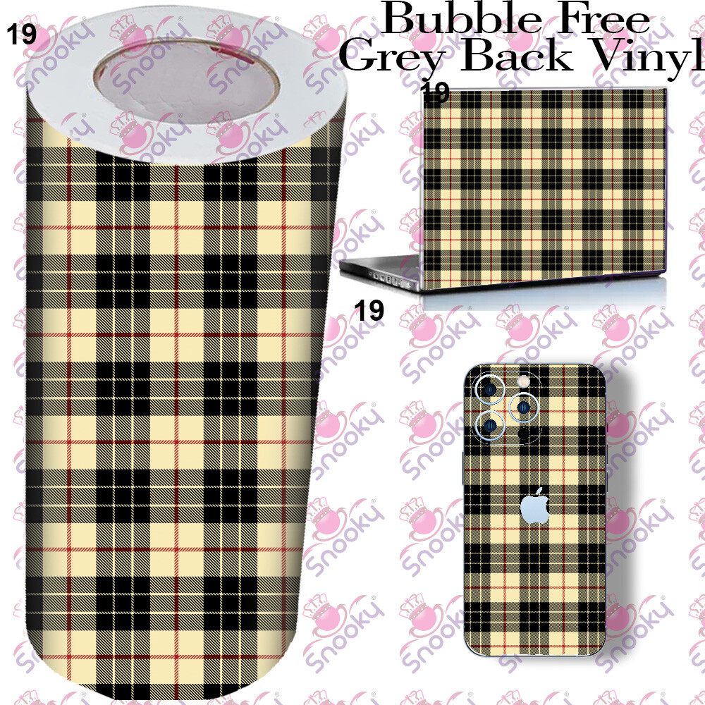 Burberry Check Wrapping Vinyl Roll - Bubble-Free Skin Wrap